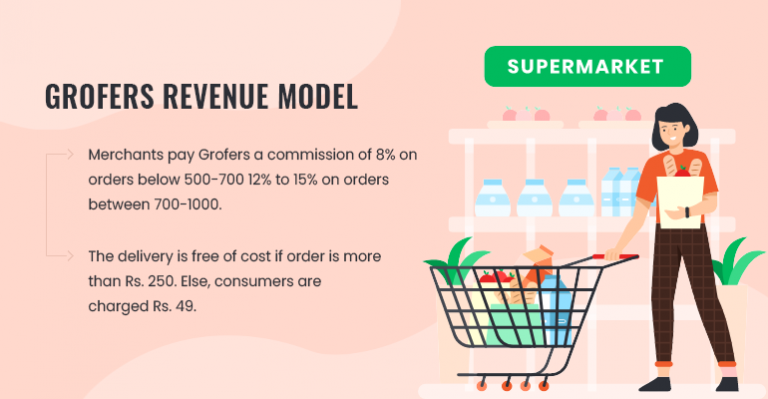 Grofers Business Model - Best of Grocery Revenue Models Explained 2024