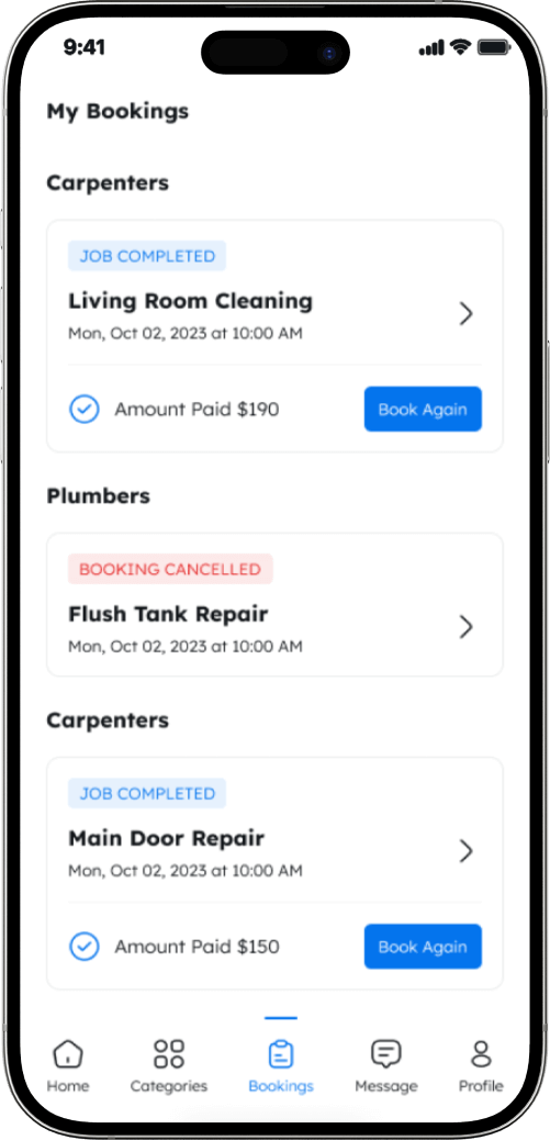 On Demand Home Services App Development Company