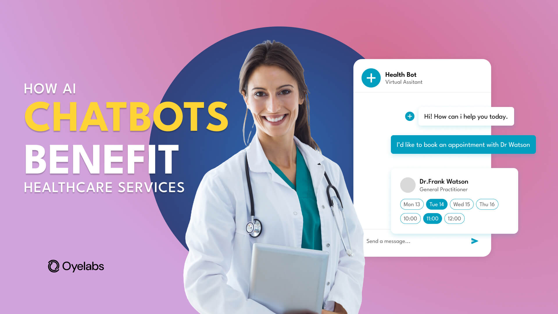 How AI Chatbots Benefit Healthcare Services