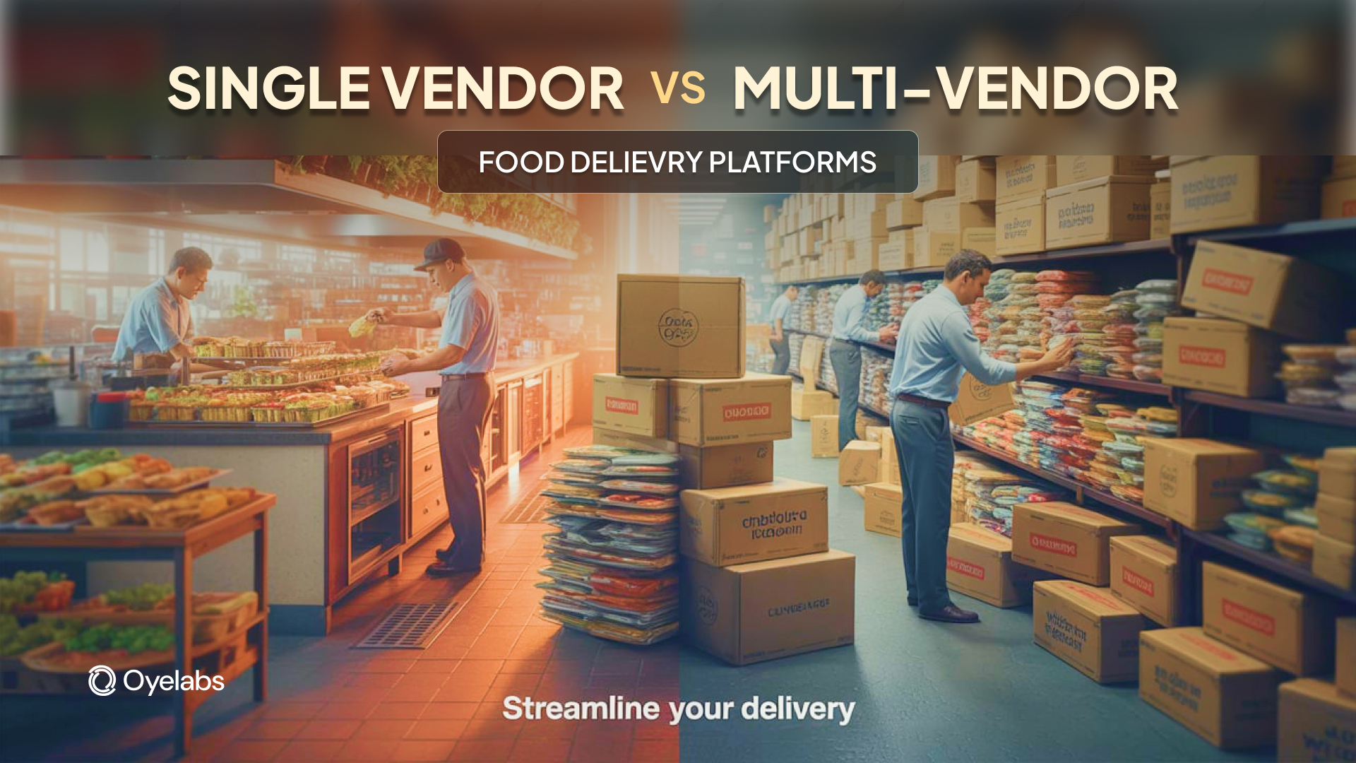 Single Vendor vs. Multi-Vendor Food Delivery Platforms