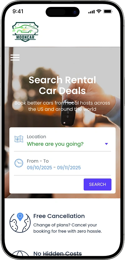 Turo Clone - Ready-To-Go White Label Car Rental App