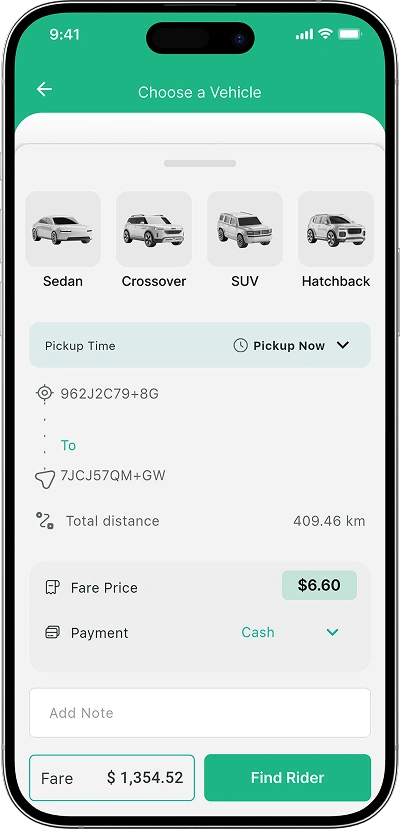 Curb Clone - Start Your Taxi App Like Curb in 7 Days
