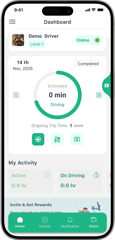 Curb Clone - Start Your Taxi App Like Curb in 7 Days